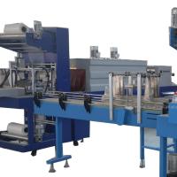 China 1200 KG Full Automatic Water Bottles Group Packaging Machine and Heat Tunnel for Fast Packaging for sale