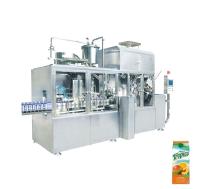 China Aseptic Gable Top Carton Filling Machine for Filling Material Milk Juice Beverage for sale