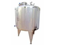 China 1250*1250*1900mm Food Sanitary Yogurt Incubating Tank with Stainless Steel Material for sale