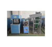 China AirTac Rotary Cylinder 4 Cavity Bottle Blowing Moulding Machine for Water Processing Line for sale