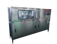 China 2950X800X1600MM Food Beverage Shops 5 Gallon Drum Rinsing Filling and Capping Machine for sale