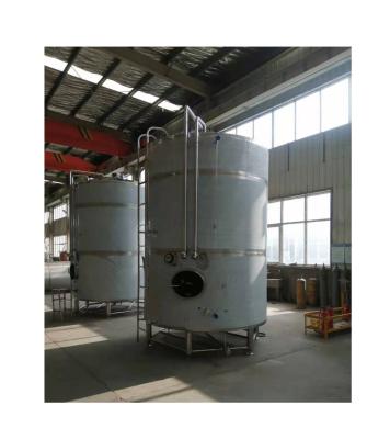 China Mirror Polish Finish Stainless Steel 5000L Milk Storage Silo with Copeland Compressor for sale