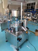 China Plastic Packaging Material 2000BPH Full Automatic Rotary Cup Juice Filling and Sealing Machine for sale