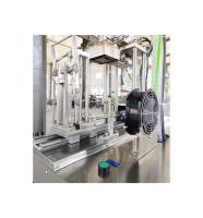 China Plastic Packaging Manual Type Juice Gable Top Carton Filling Machine for Bottles for sale