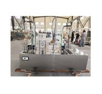 China 600BPH Yogurt Carton Packing and Filling Machine with Filling Accuracy of 100% for sale