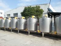 China SUS304/316L Tomato Puree Storage Tank for Fruit Pulp Holding in Manufacturing Plant for sale
