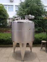 China SUS304/316L Tomato Puree Storage Tank for Fruit Pulp Holding in Manufacturing Plant for sale