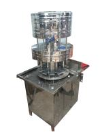 China Plastic Bottles Packaging Type 12 Nozzle Semi Automatic Aqua Bottle Filling Machine for sale
