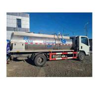 China 220V/380V/440V Voltage SUS304/316L Milk Transporting Tank Truck for Customer Requirements for sale