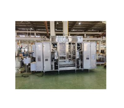 China 4500*1200*3250mm Aseptic Double Heads Fruit Pulp Filling Machine for Aseptic Packaging for sale