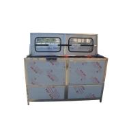 China Easy to Operate Semi Automatic Double Type 5 Gallon Bottle Decapping and Washing Machine 195 KG for sale