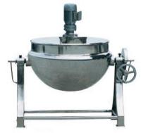 China SUS304/316L 300L Steam Heating Congee Cooking Kettle for Food Processing Equipment for sale