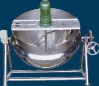 China SUS304/316L 300L Steam Heating Congee Cooking Kettle for Food Processing Equipment for sale