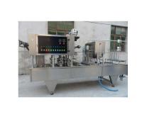 China Max. Air Consumption 0.5m3/min Ice Cream Yogurt Pudding Cup Filling Sealing Machine for sale