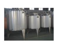 China 1050*1050*1850mm Stainless Steel Milk Aseptic Storage Tank for Milk Preservation for sale