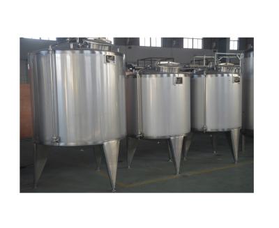 China 1050*1050*1850mm Stainless Steel Milk Aseptic Storage Tank for Milk Preservation for sale