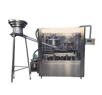China 4000b/h PP/HDPE/PE Flavoured Yogurt Bottle Filling Machine with Aluminum Foil Sealing for sale