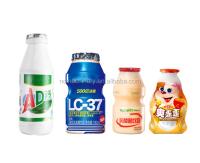 China 4000b/h PP/HDPE/PE Flavoured Yogurt Bottle Filling Machine with Aluminum Foil Sealing for sale