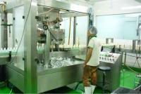 China 4000b/h PP/HDPE/PE Flavoured Yogurt Bottle Filling Machine with Aluminum Foil Sealing for sale