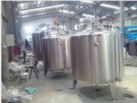 China 2000L Yogurt Yeast Seed Preparation Tank for Food Beverage Processing Plant Machinery for sale