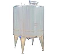 China 2000L Yogurt Yeast Seed Preparation Tank for Food Beverage Processing Plant Machinery for sale