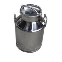 China Polish Mirror Polished 10L-200L Stainless Steel Milk Bucket for Customized Transport for sale