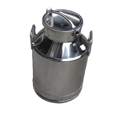 China Food Sanitary Stainless Steel Milk Can 10L-200L Capacity for Industrial Purposes for sale