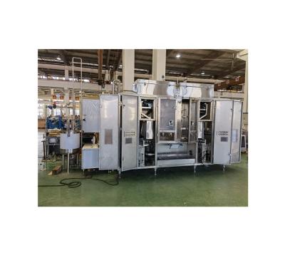 China 2800 KG Plastic Packaging Material Aseptic Packing Machine with Double Filling Nozzle for sale