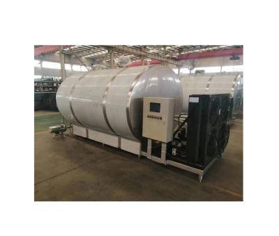 China Milk Processing Plant Usage Milk Storage Cooling Tank with Customized Voltage for sale