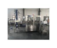 China 8 BOTTLE WASHING HEADS 3000BPH LIQUOR BEER FILLING MACHINE FOR BEER MANUFACTURING LINE for sale