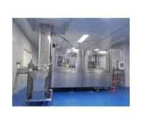 China Filling Volume 330-4000ml Pure Water Juice Bottle Filling Machine with 3 Sealing Heads for sale
