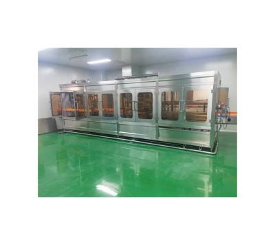 China 3000 KG Water Processing Line Bottle Filling Capping Machine for 3L 5L 10L 15L Bottles for sale