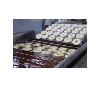 China 600mm Belt Mesh Width Full Automatic Donut Roll Production Line with Automatic Grade for sale