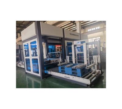 China Water Beverage Processing Plant Automatic Servo Intelligent Palletizer 2000 KG Capacity for sale