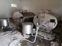 China Polished Internal Surface Milk Chiller for Effective Cooling and 2mm/2.5mm Thickness for sale