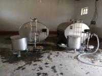 China Milk Chiller Tank with Copeland Compressor and Pollishing Internal Surface Treatment for sale
