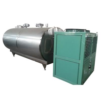 China 500 KG Dairy Plant Raw Milk Collection Tank with Copeland Compressor Refrigeration System for sale
