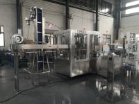 China 3 Heads Bottle Sealing Electric Driven Automatic Rotary Filling Machine for Water Line for sale