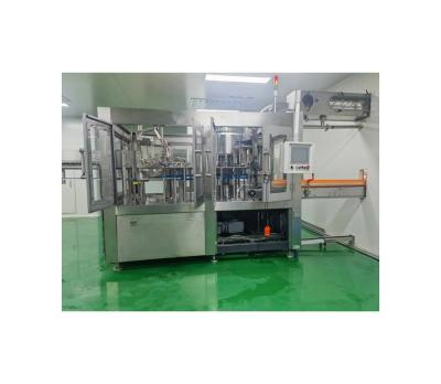 China Pure Water Mineral Water Filling Machine 18-18-6 for Glass Packaging Material Usage 2 for sale