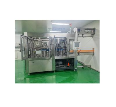 China 18 Heads 500ml 1000ml Three in One Water Bottling and Capping Machine for Plastic Packaging for sale
