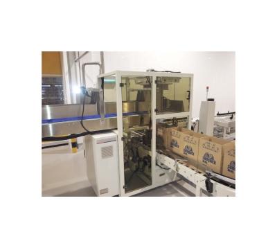 China Mirror Polished Robotic Pick Up Water Bottle Carton Packaging Machine for 280mm-60mm Bottles for sale