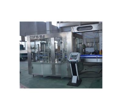 China Electric Small Business Mineral Water Filling Machine with 18 Heads Output BPH 000 for sale