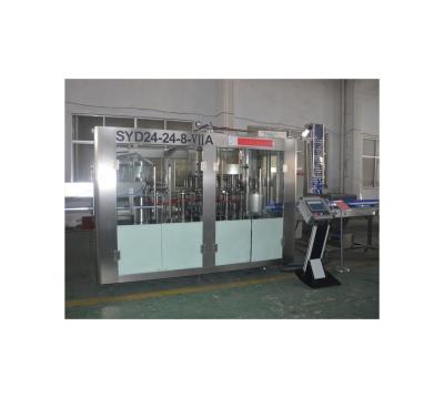 China Pure Drinking Mineral Water Production Line with Water Filling Machine of 24 Heads for sale
