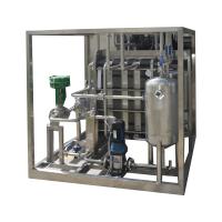 China Plate UHT Sterilizer For Fresh Milk,Beverage And Juice 1000 L/H for sale