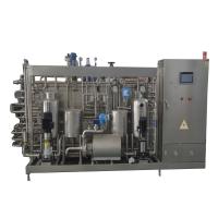 China Automatic Tubular UHT Sterilizer For Liquid Foods And Beverage 2000L/H for sale