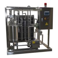 China 2000 L/H Plate UHT Sterilizer For Fresh Milk Beverage And Juice for sale