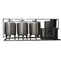 China Fully Automatic Cip Cleaning System In Food Machinery Industry for sale