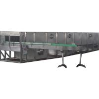 China Juice And Beverage Continuous Spraying Type Tunnel Pasteurizer Machine for sale