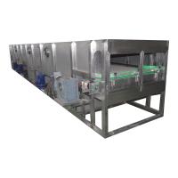 China Juice And Beverage Continuous Spraying Type Tunnel Pasteurizer Machine for sale