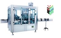 China Isobaric Rinsing Filling And Capping Machine For Filling PET Bottled Carbonated Beverage 3-in-1 Unit 10000 bph for sale